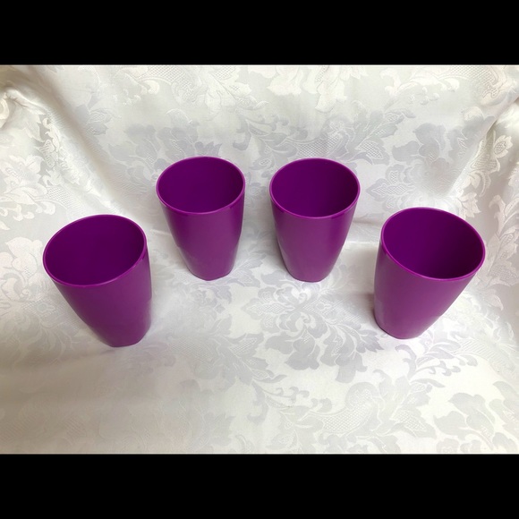 Tupperware | Dining | Nwot Tupperware Open House Tumblers 4 Piece Set 8 ...